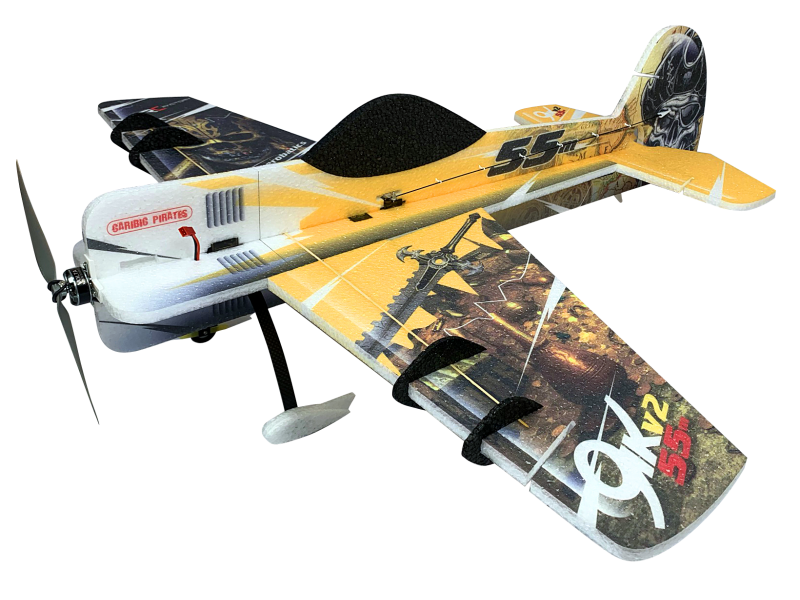 RC Factory Yak 55 B40 Yellow